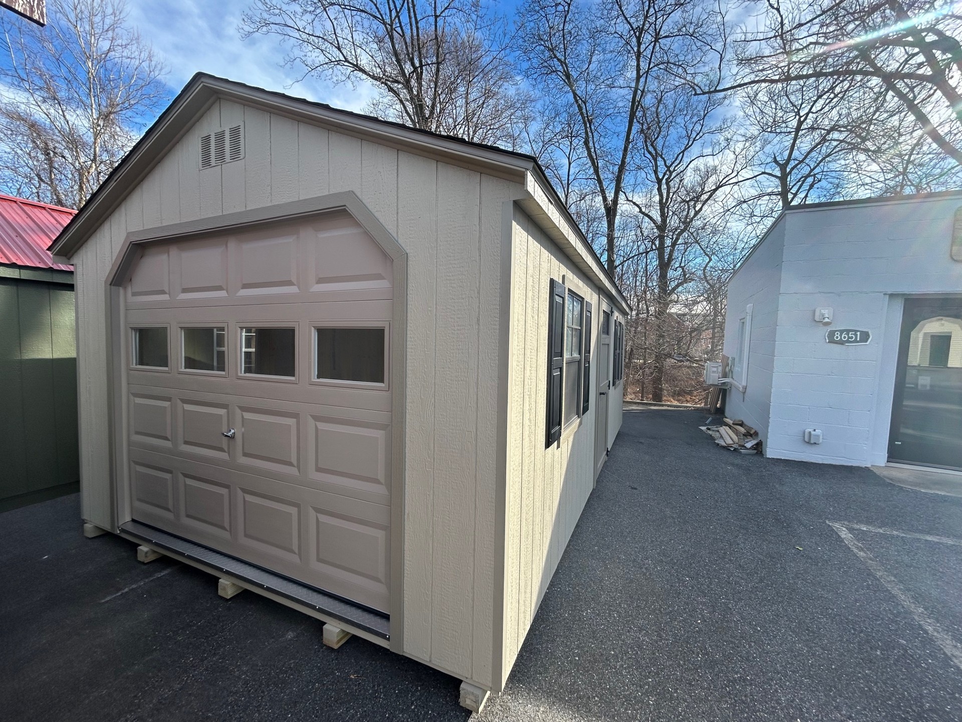 12x20 Gable (Garage) - High Point Buildings